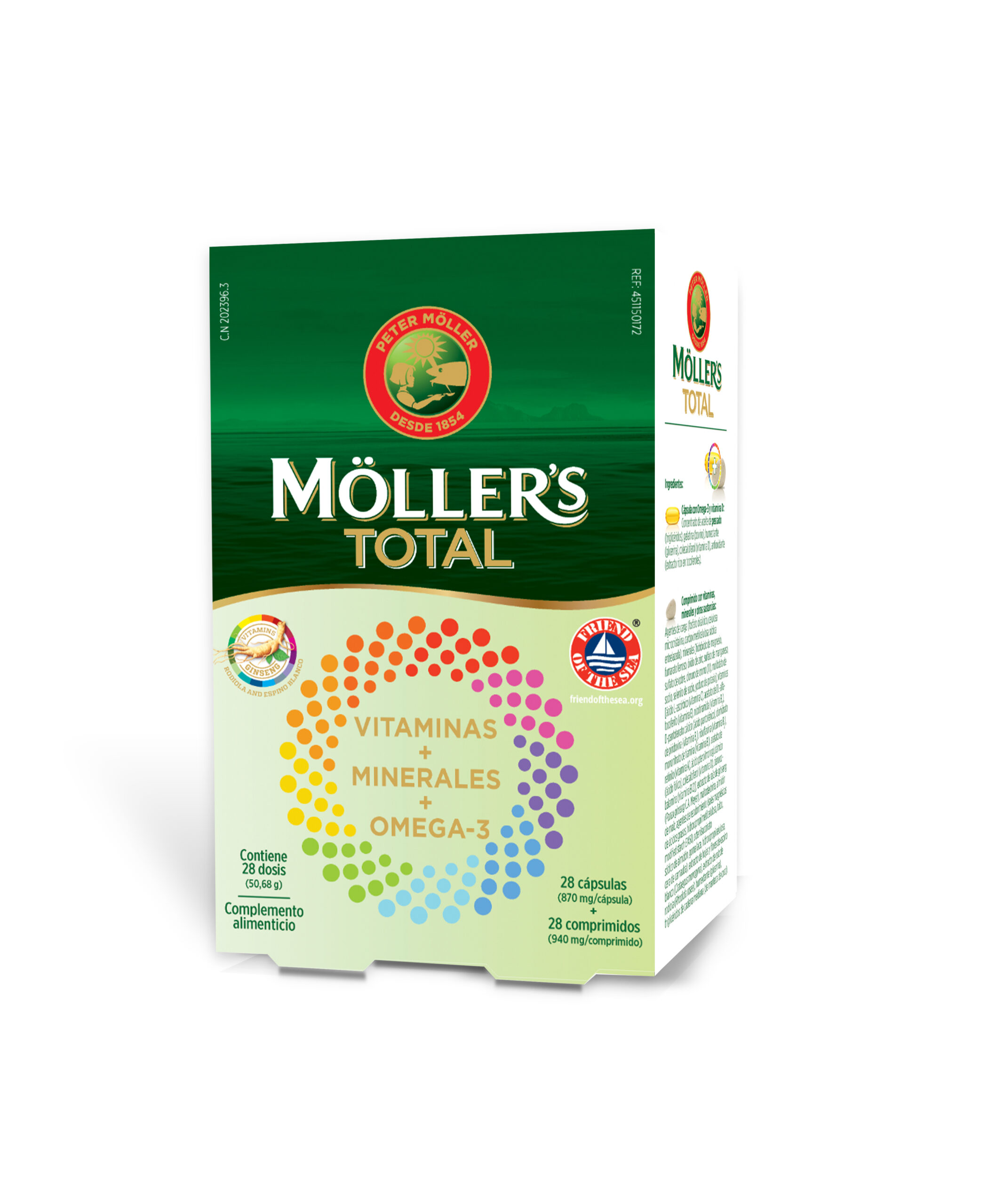 Möller's Total - multivitamínico - Mollers-es